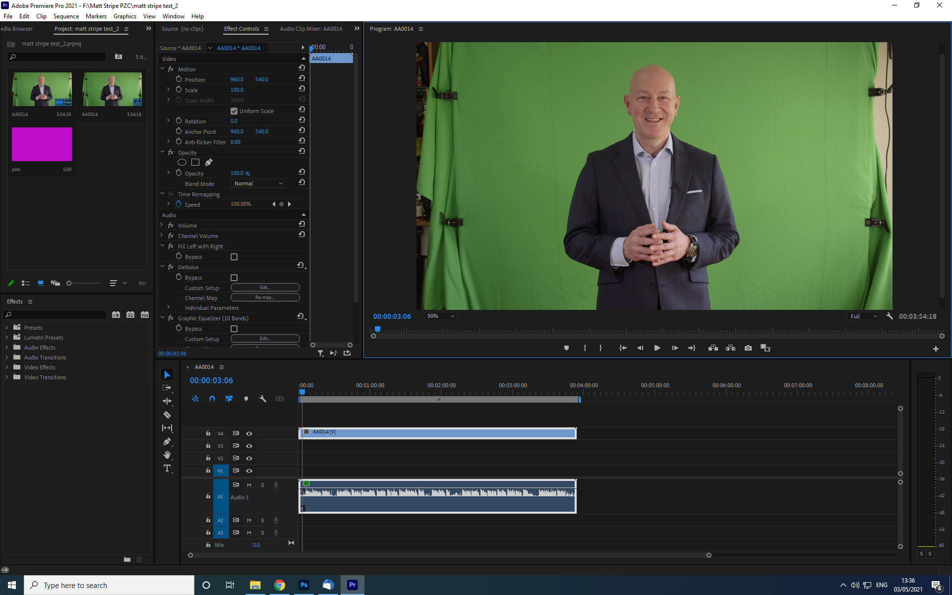 Green Screen Shoot, Paul Wood Cameraman Manchester - Paul Wood